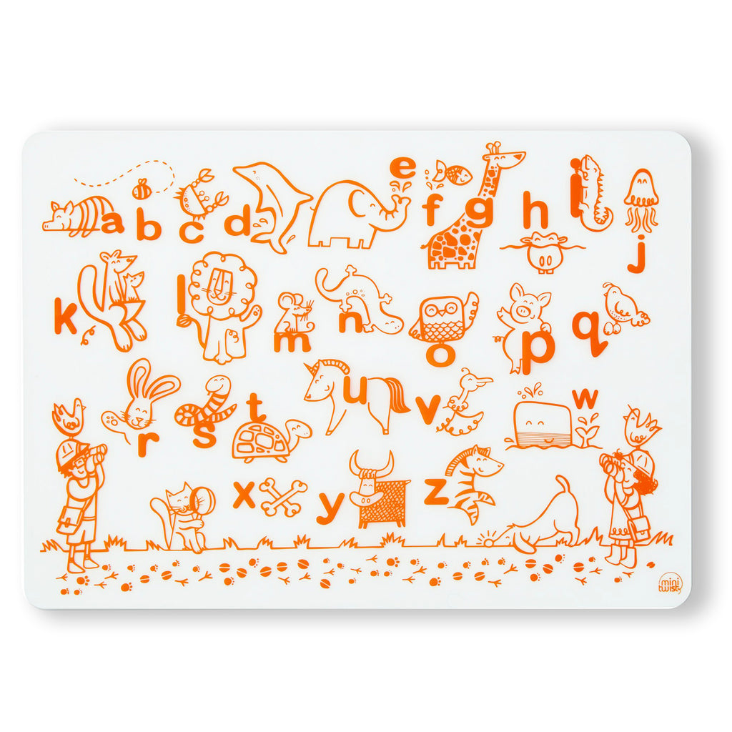Mark-Mat : Alphabet Animals - Orange – Modern-Twist