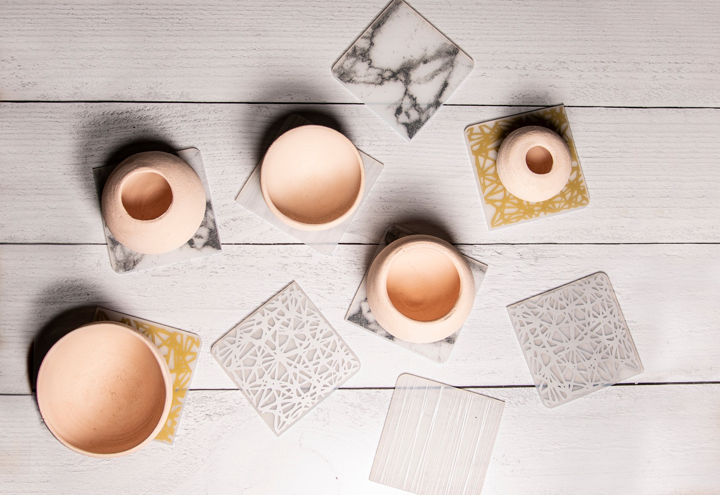 Coasters : Twine - Gold Set of 4 – Modern-Twist